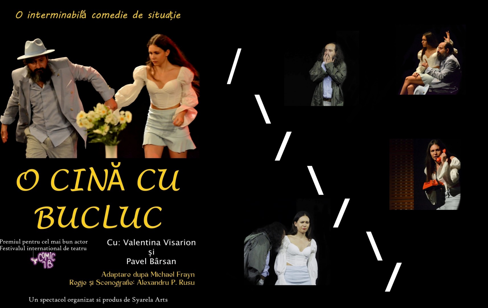 Cumpără bilete la O cina cu bucluc - Alexandru P. Rusu la Teatrul Amzei ...
